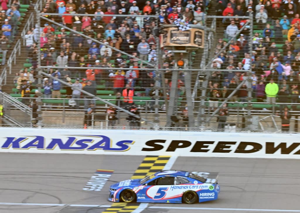 Kansas Win: Kyle Larson Continues NASCAR Cup Series Playoff Domination ...