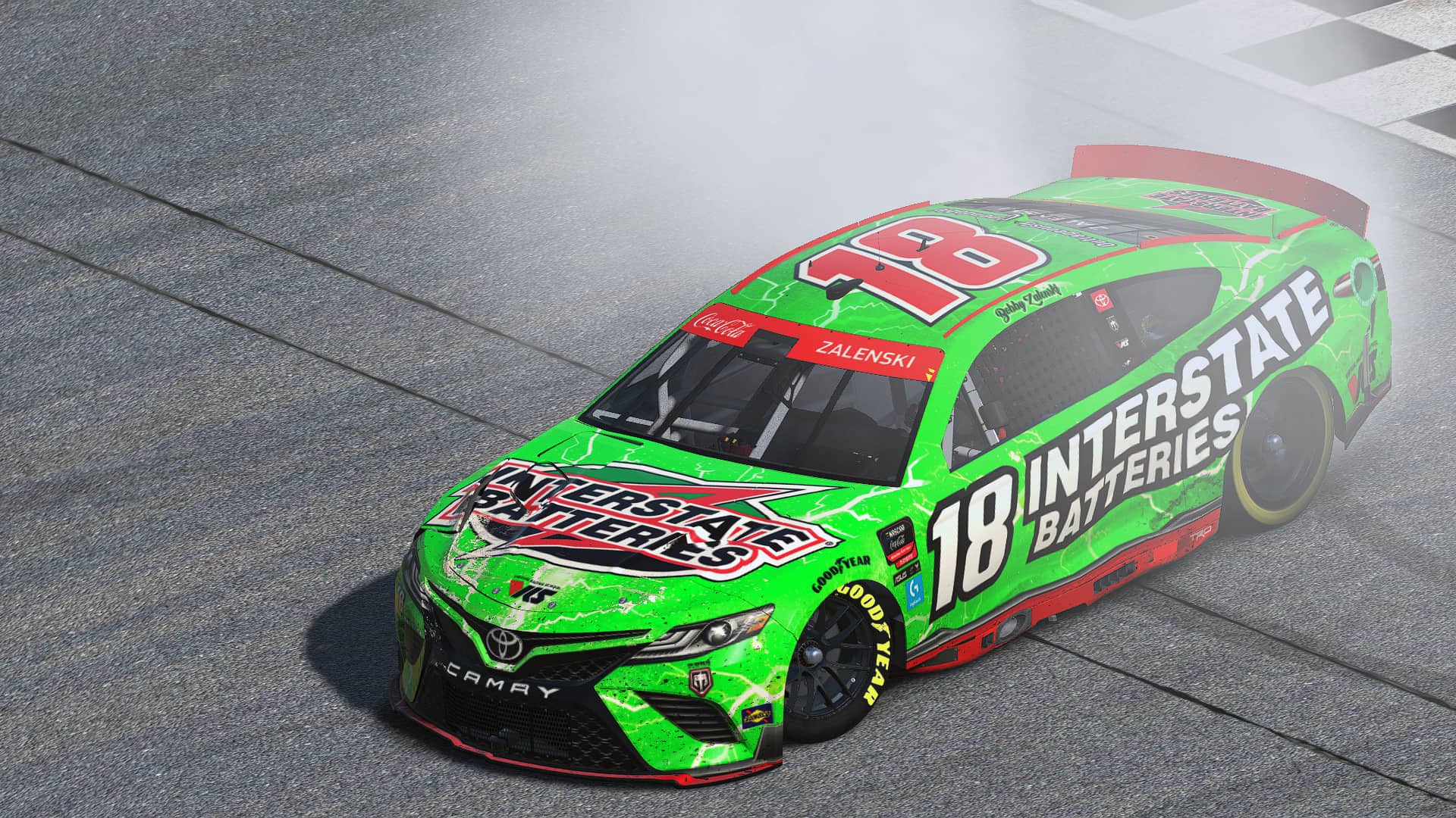 Zalenski Punches eNASCAR Champ 4 Ticket at Talladega