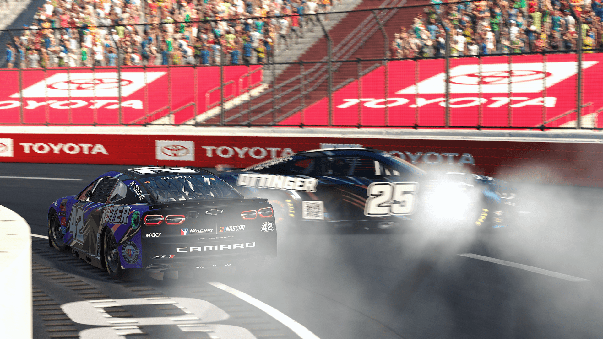XSET's Kirwan Rekindles eNASCAR iRacing Clash Magic
