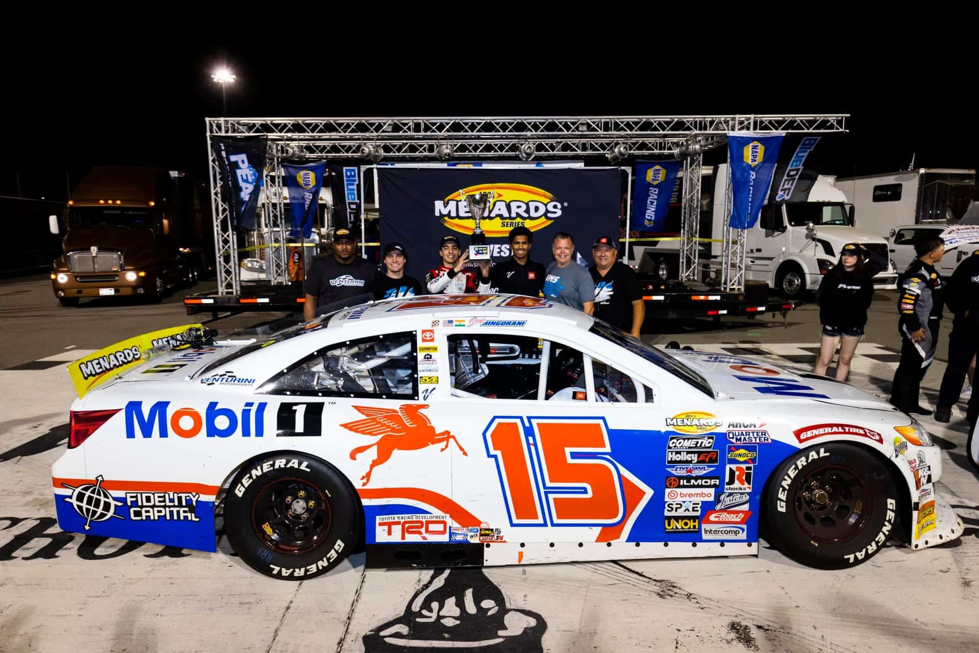 Rahman Earns Historic First Win with Venturini, Hingorani