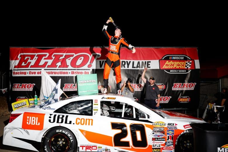 Jesse Love Holds off William Sawalich, Wins Thriller at Elko Speedway ...