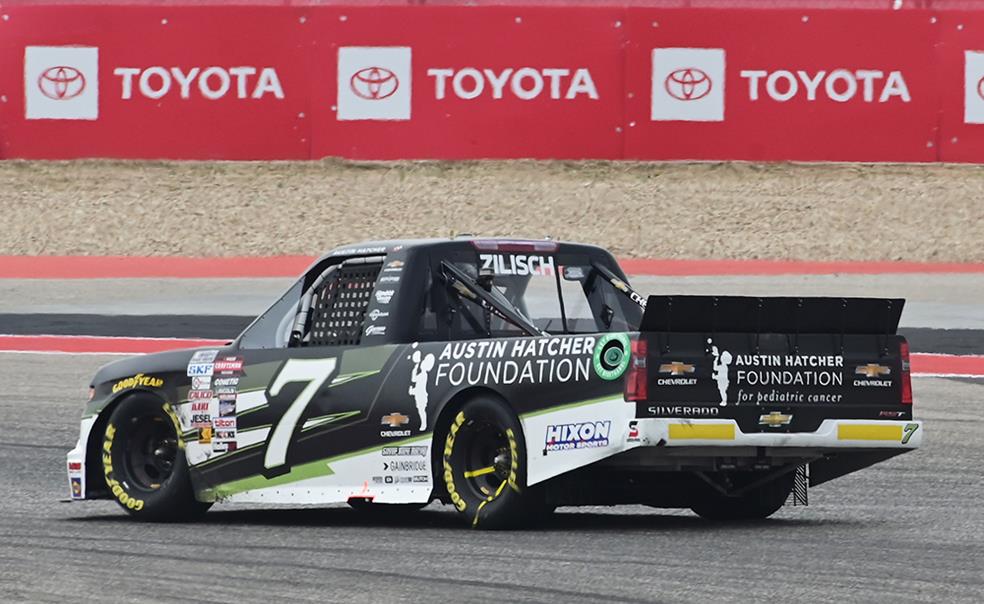 Zilisch ‘Experienced About Everything’ in COTA Truck Race