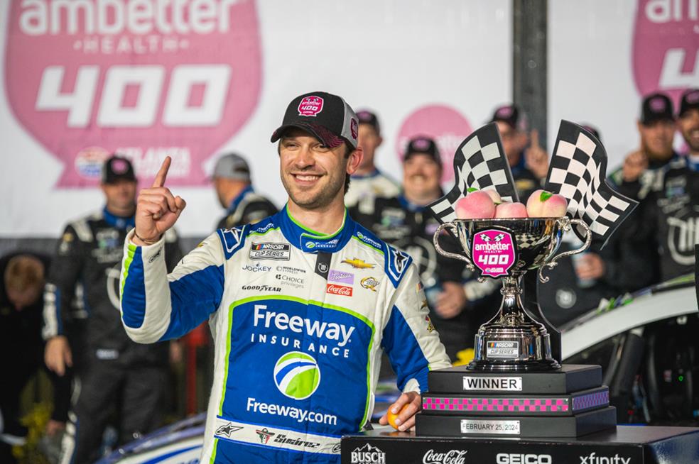 Suarez Embraces Role Model Status as International NASCAR Start Leader