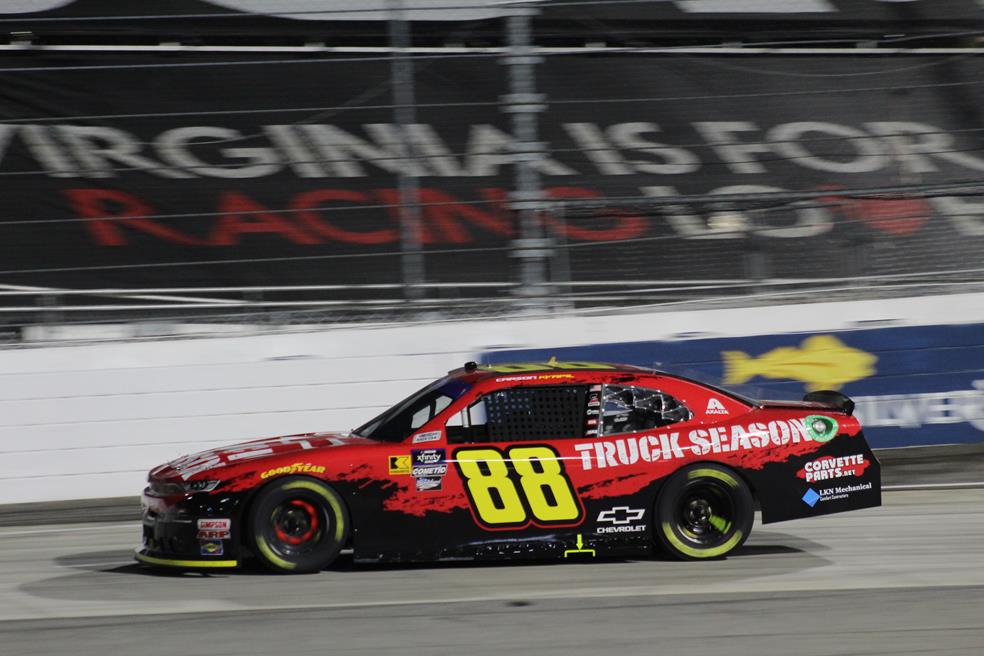 Carson Kvapil Impresses with Top-Five in Xfinity Debut
