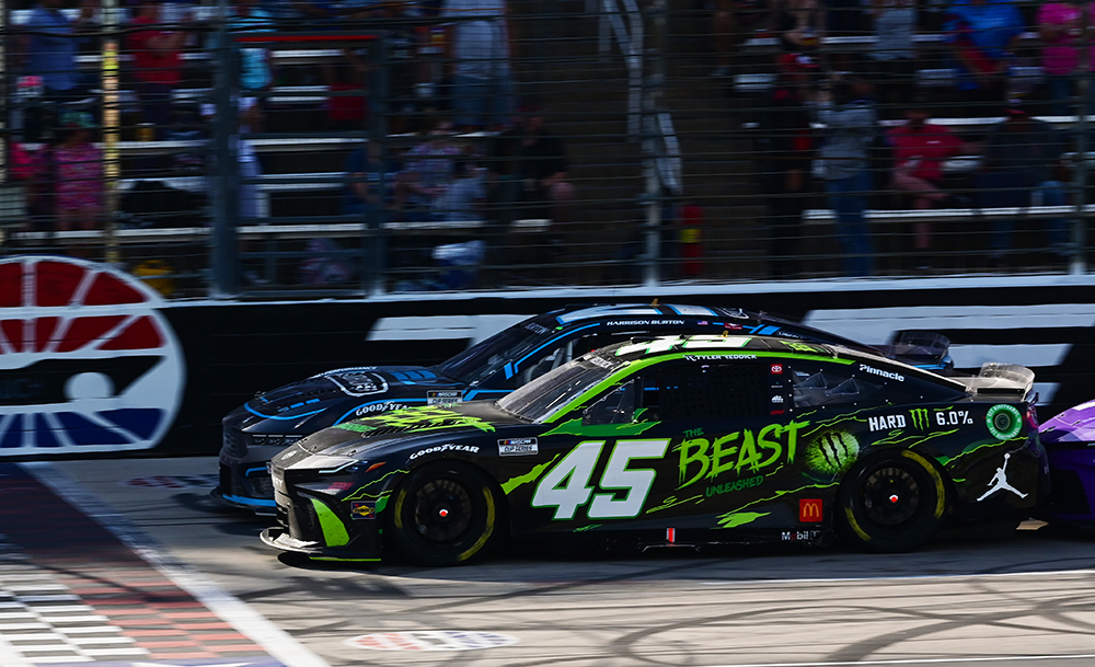 Eventful day in Texas for 23XI leads to top-10s for Reddick, Wallace ...