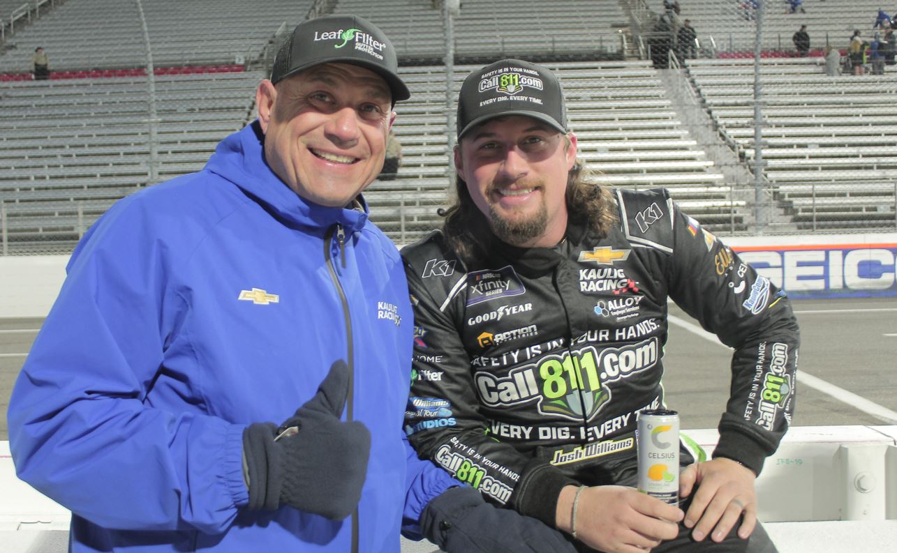 Kaulig Racing All Smiles for Josh Williams' First Top 10 With Team ...