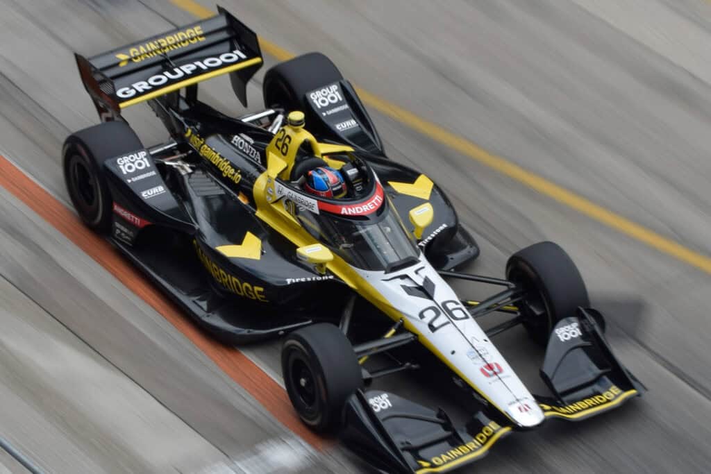 Herta breaks track record to claim pole for Sunday's Chevrolet Detroit ...